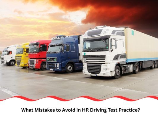 Mistakes That Can Fail Your HR Driving Test